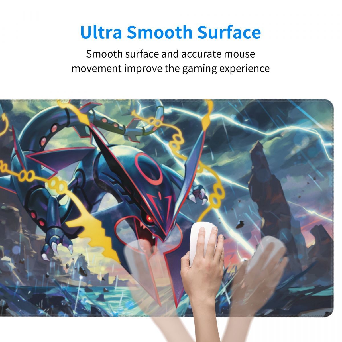 Board Game Pokemon Rayquaza Playmat Games Mousepad Play Mat of TCG 114658 | eBay Australia