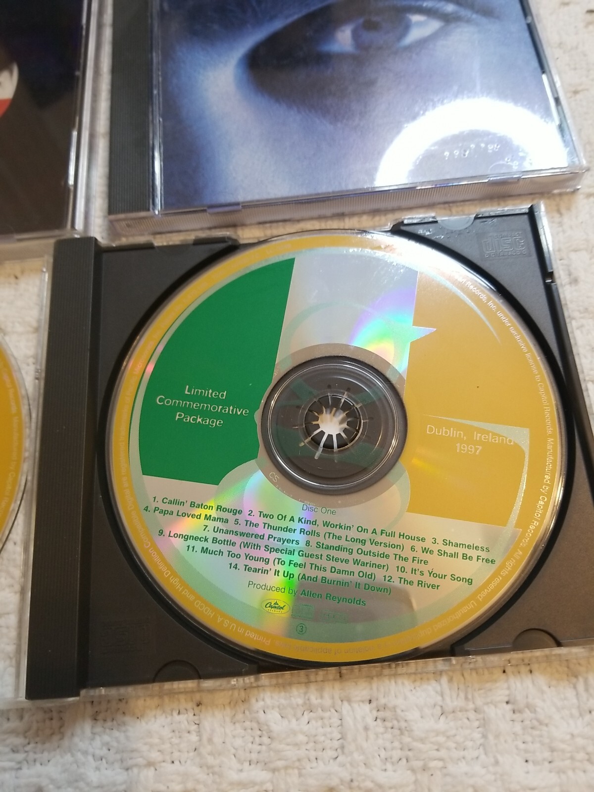 GARTH BROOKS (5) CDs ~Fresh Horses ~ No Fences ~ Dublin Ireland 1997~ The Hits | eBay