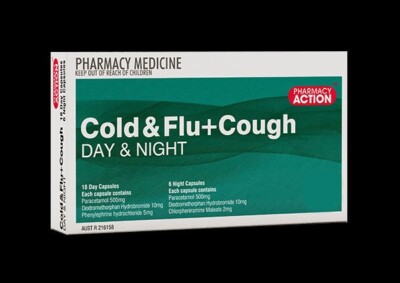 48x Cold, Cough and Flu Day And Night Capsules | eBay Australia