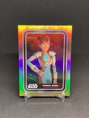 2023 Topps Flagship Torra Doza 25 Star Wars Resistance Holo Foil | eBay