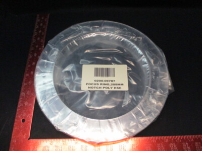 Applied Materials (AMAT) 0200-09787 FOCUS RING, 209 MM NOTCH, POLY ESC ...