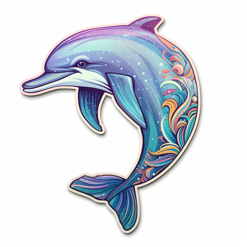 Riesiger XXXL Autoaufkleber Sticker Niedlicher Delfin Aufkleber | eBay.de