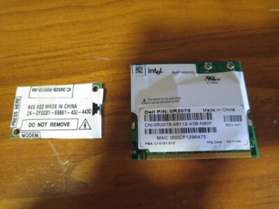 Dell Precision M60 laptop modem and wireless cards | eBay Australia
