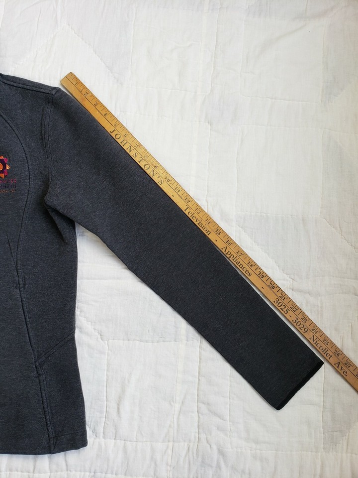 EUC Lululemon Insculpt Jacket Full Zip Womens Size 8 Heathered Black ...