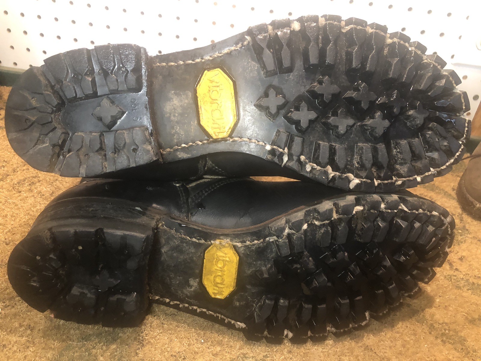 Vintage Men Bike Motorcycle Steel Toe Safety Tall Engineer Boots Size 9 ...