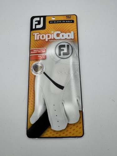 Footjoy Tropicool Men's Golf Gloves, Regular Large, LH for Right Hand ...