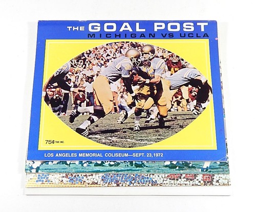 Lot of (4) Different 1968 to 1972 UCLA College Football Programs | eBay