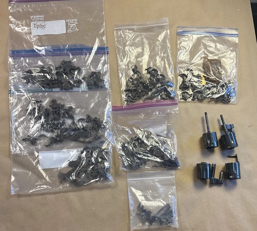 Gunsmithing Parts Lot - Revolver Triggers, Hammers, 4 Cylinders & Misc ...