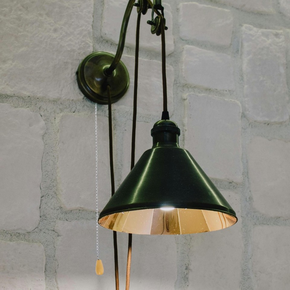 Pull Chain Light Switch For Ceiling Fan And Wall Lights Bathroom ...