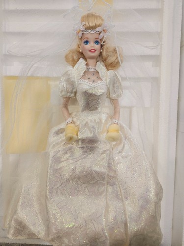 NEW Star Lily Bride Porcelain Barbie Doll First in a Series 1994 NRFB w ...