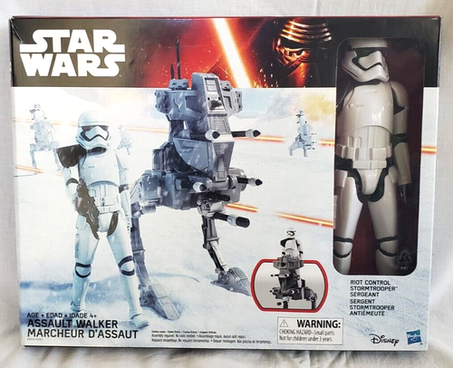 Star Wars Assault Walker w/12" Riot Control Stormtrooper Sergeant ...