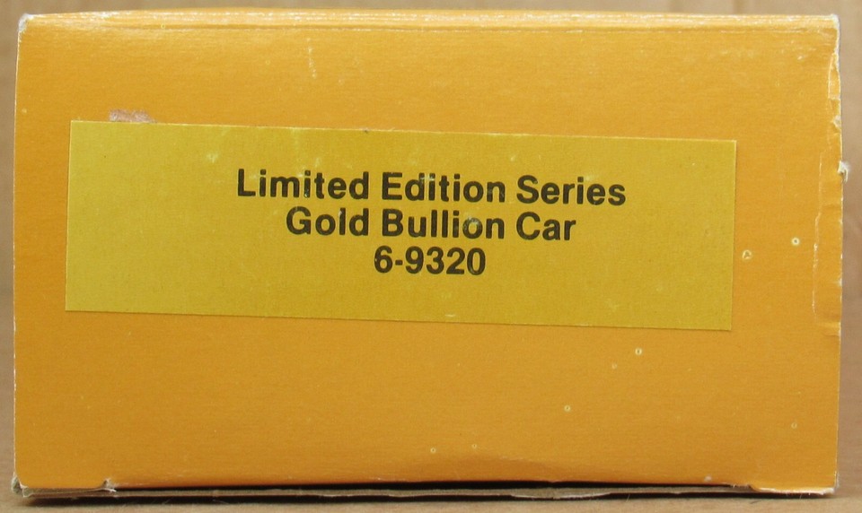 Lionel 9320 Fort Knox Gold Bullion Car O-Gauge NOS | eBay