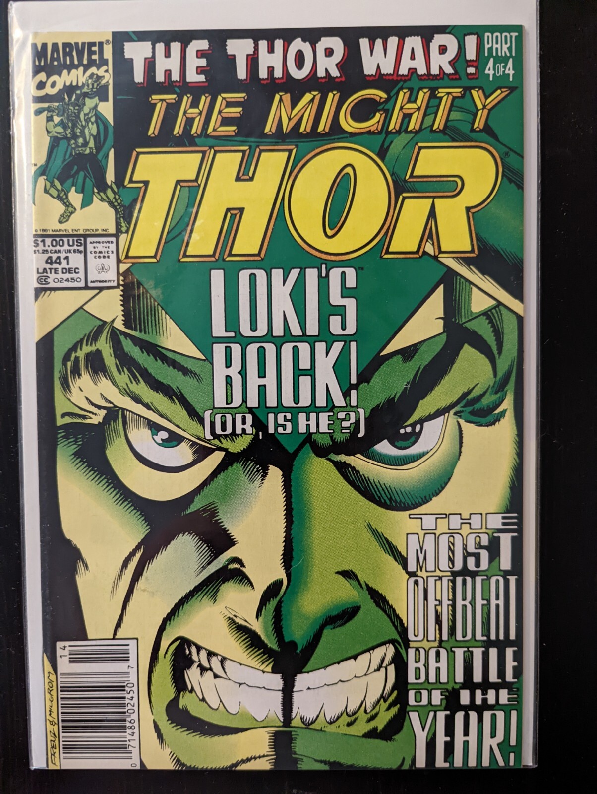 THE MIGHTY THOR #430 thru #449 Marvel Comics - Newsstand Editions - VF ...