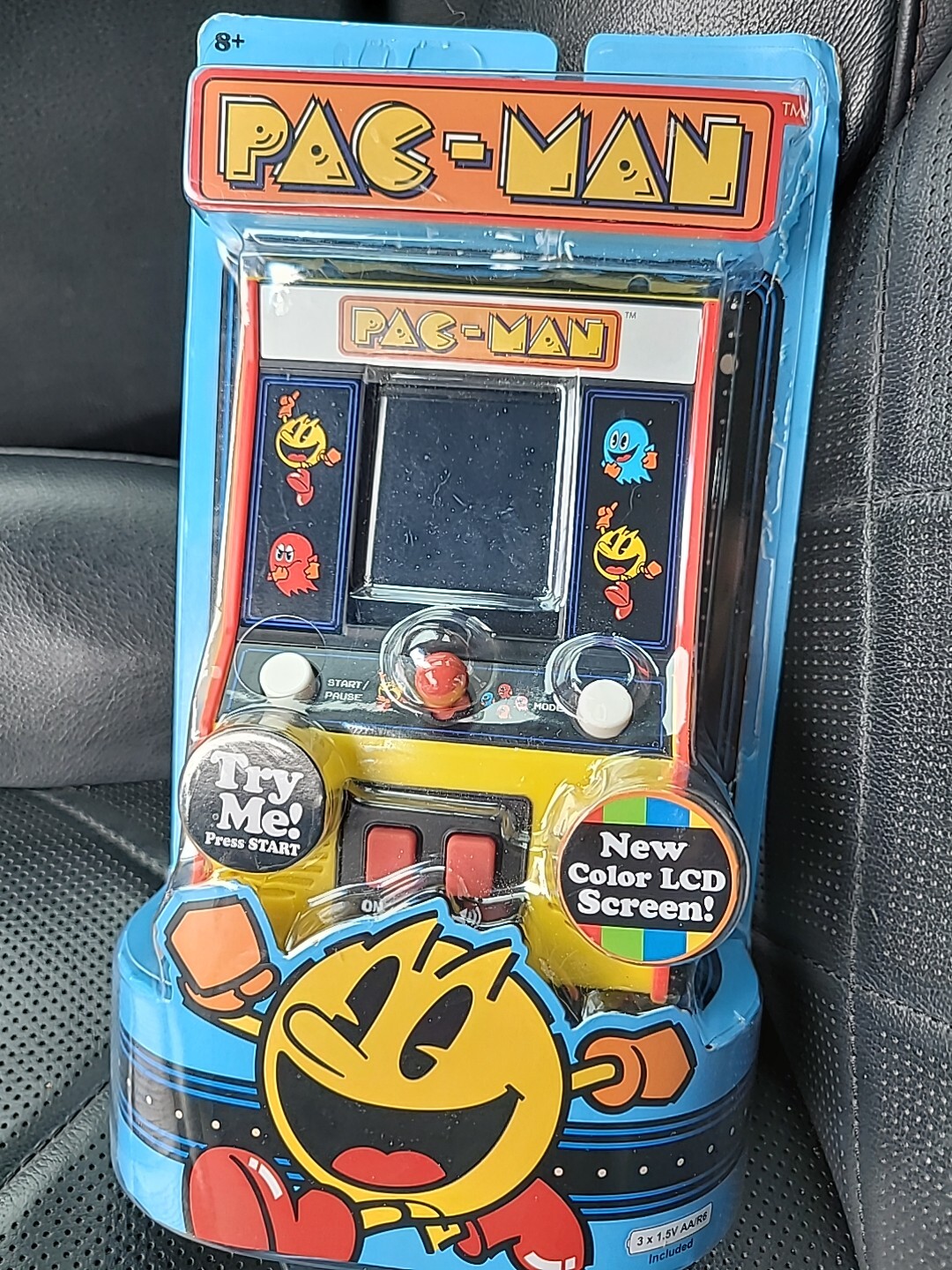 Basic Fun Arcade Classics Pac-Man Color LCD Retro Mini Arcade Game NEW ...