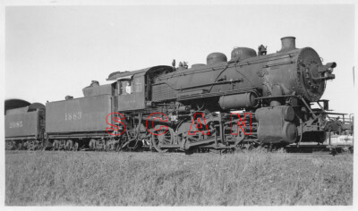 3F042 RP 1930s CNW CHICAGO NORTH WESTERN RAILROAD 080 ex 280 LOCO #1883 ...