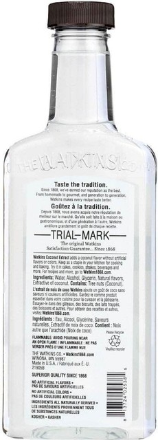 Watkins Coconut Extract - 11 oz for sale online | eBay