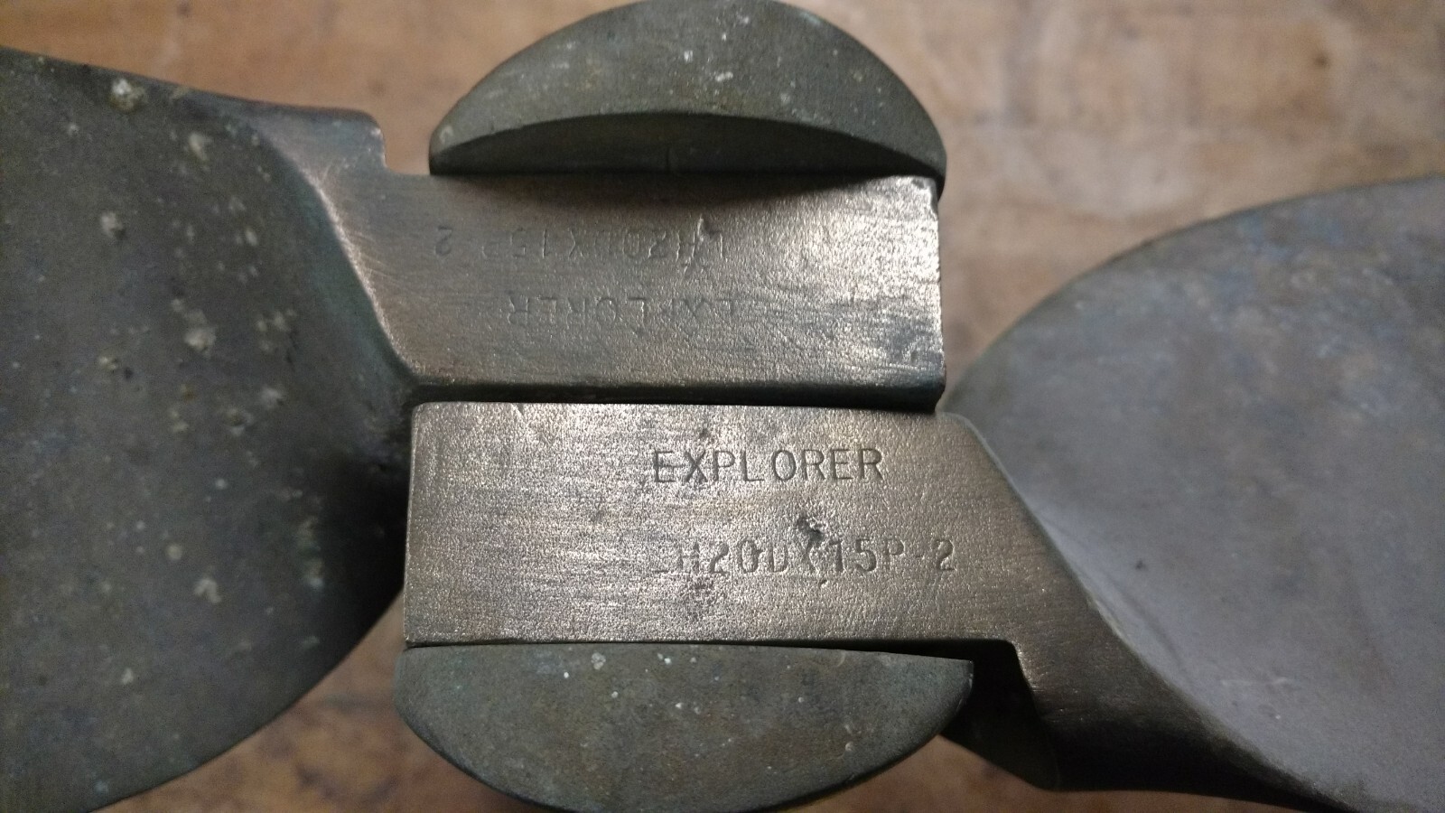 Martec Explorer Brass Folding Propeller Sailboat Prop LH 20 D X 15 P-2 ...