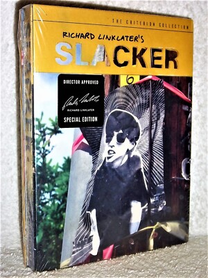 Slacker (2-Disc) (DVD, 2004, CRITERION) Richard Linklater film indie ...