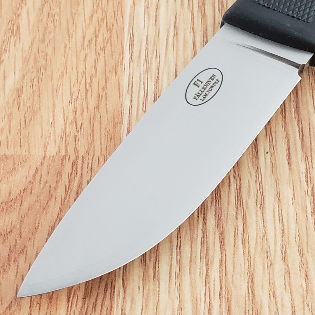 Fallkniven F1 Military Fixed Knife 3.75" VG-Wolf Steel Blade Thermorun ...