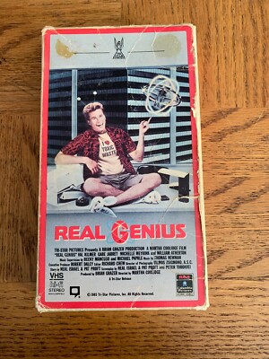 Real Genius VHS | eBay