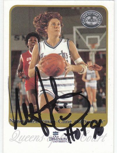 NANCY LIEBERMAN CLINE Autographed Signed 2001 GOTG card Old Dominion ...