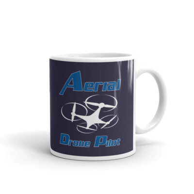Aerial Drone Pilot Quadcopter Drones Flying Fun Cup Gift Coffee Tea ...