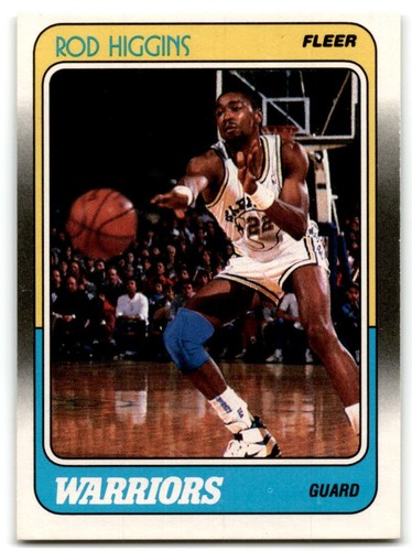 1988-89 Fleer Rod Higgins Rookie Golden State Warriors #47 | eBay