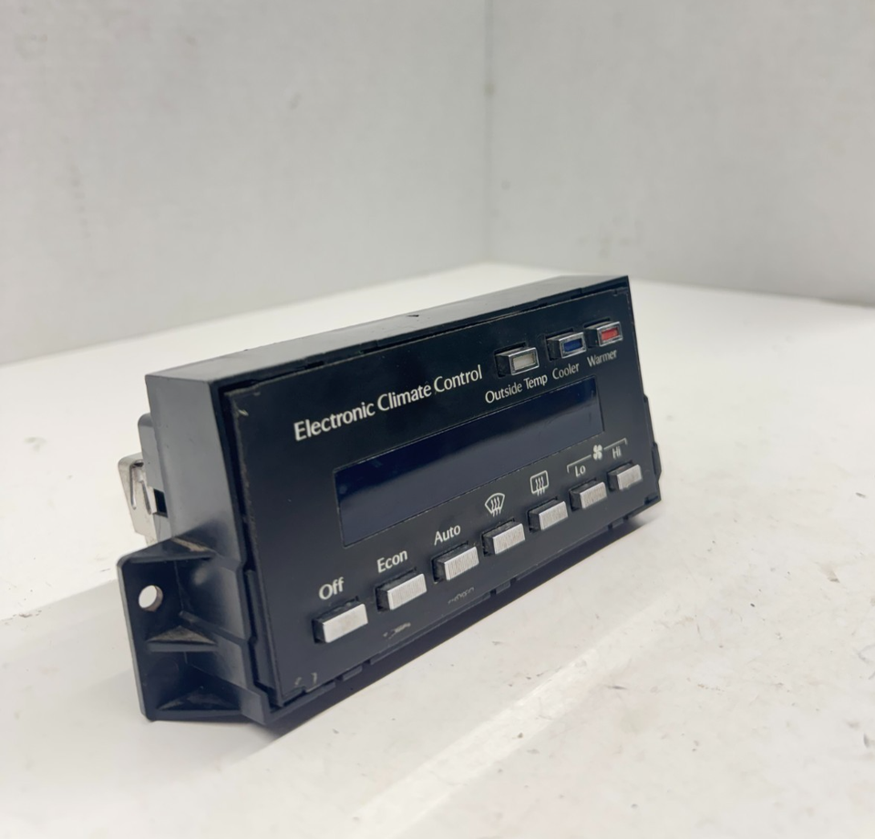 1985-93 Cadillac DeVille Electronic Heater AC Climate Control 16139256 ...