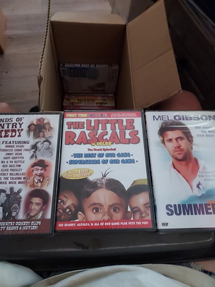 WHOLESALE LOT OF 67 DIFFERENT DVDS BRAND NEW SEALED TALL BOX 41 | eBay