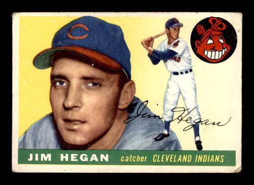 1955 Topps #7 Jim Hegan VG/VGEX X2792575 | eBay