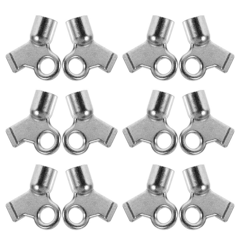 12pcs Heating Radiator Accessories: Metal Valve Air Vent Key Set for ...