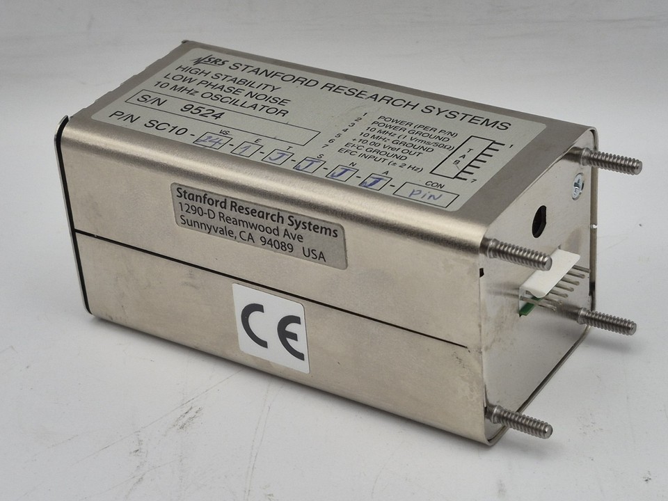 Stanford Research Systems SC10-24-1-J-J-J-J-PIN 10 MHz Ovenized ...