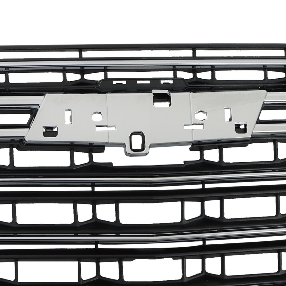 New Front Upper Grille For Chevrolet Traverse 2022-2023 Chrome Surround ...
