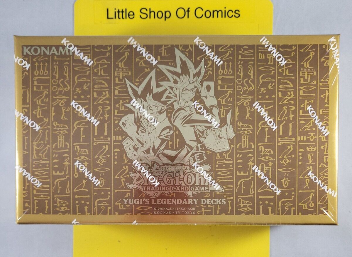 Yu-Gi-Oh! Yugi's Legendary Decks 1 Sealed 2019 Konami Egyptian God ...