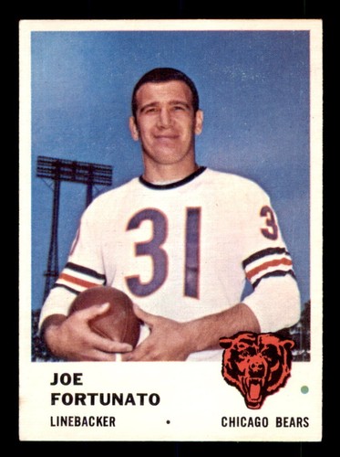 1961 Fleer Football #8 Joe Fortunato EX *e1 | eBay