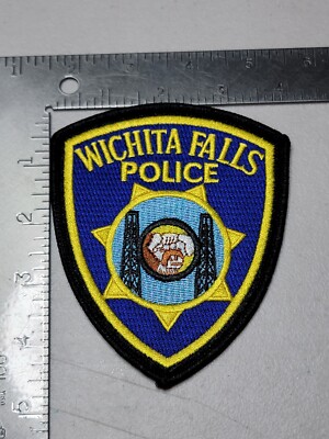 B AG3 Wichita Falls Texas Police Patch Hook/Loop Backing Patches | eBay