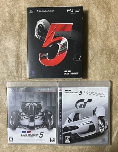 Gran Turismo 5 limited ver ,SPEC II, Prologue ps3 games set | eBay