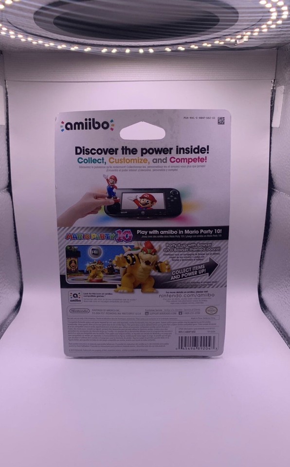 Bowser Red Base Amiibo Super Mario (US Version) Nintendo Brand New ...