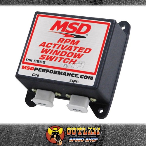 MSD RPM ACTIVATED WINDOW SWITCH FOR CONTROL OF NITROUS - MSD8956 | eBay