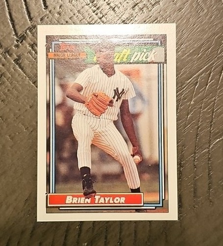 1992 Topps - #6 Brien Taylor (RC) New York Yankees Pitcher | eBay