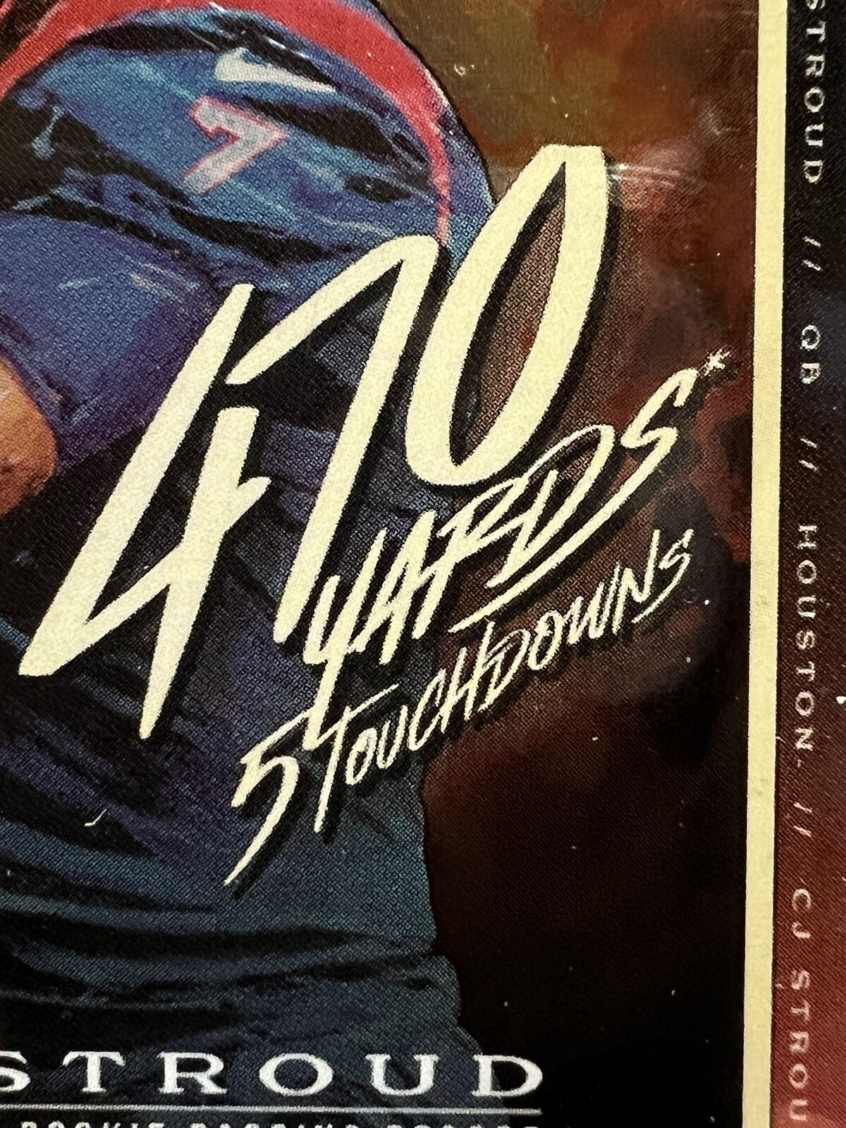 CJ STROUD 2023 Topps Now Rookie Passing Record 470 YARDS 5 TDs TEXANS MINT👍 | eBay