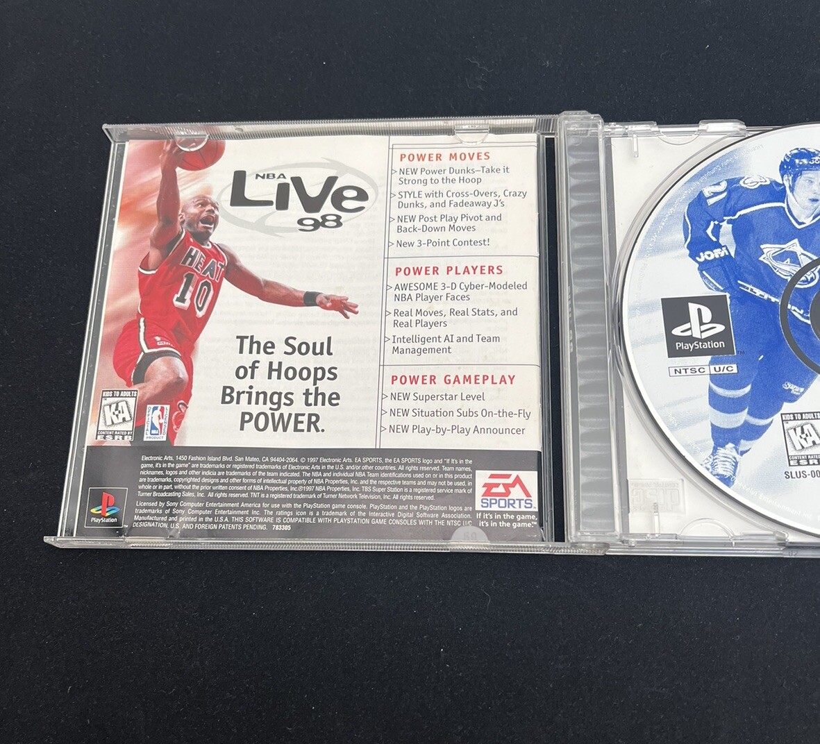 NHL 98 PS1 PlayStation 1 Hockey Video Game Complete CIB 14633078336 | eBay