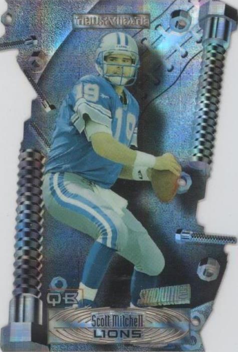 1997 Stadium Club - Triumvirate Scott Mitchell #T3B Atomic Refractor ...