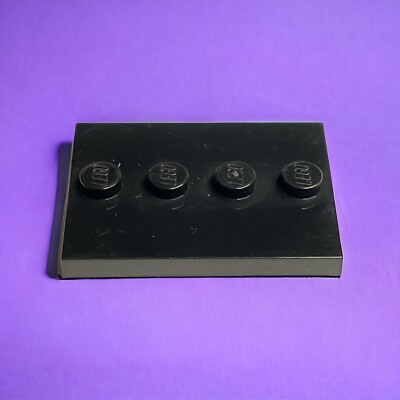 black Lego plate 3X4 - special plate -as pictured- combined shipping ...