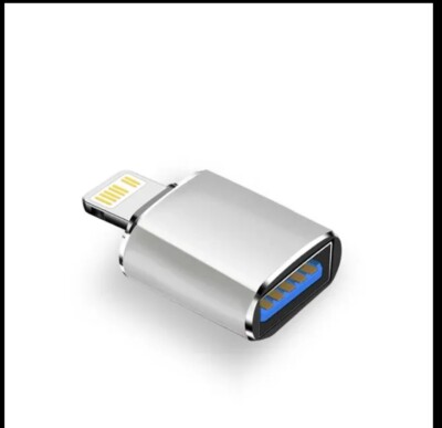 Adapter OTG iphone to USB 3.0 Connector Cable For Camera ios iphone ...