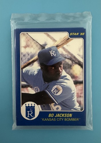 1988 STAR CO BO JACKSON KANSAS CITY BOMBER SEALED SET | eBay