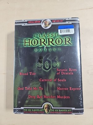Classic Horror Box Set 6 Movies DVD Set - (Ships In A Box) Brand New ...