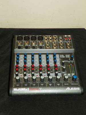 Untested Alesis MultiMix 8 FireWire Mixer With Effects - No Power ...
