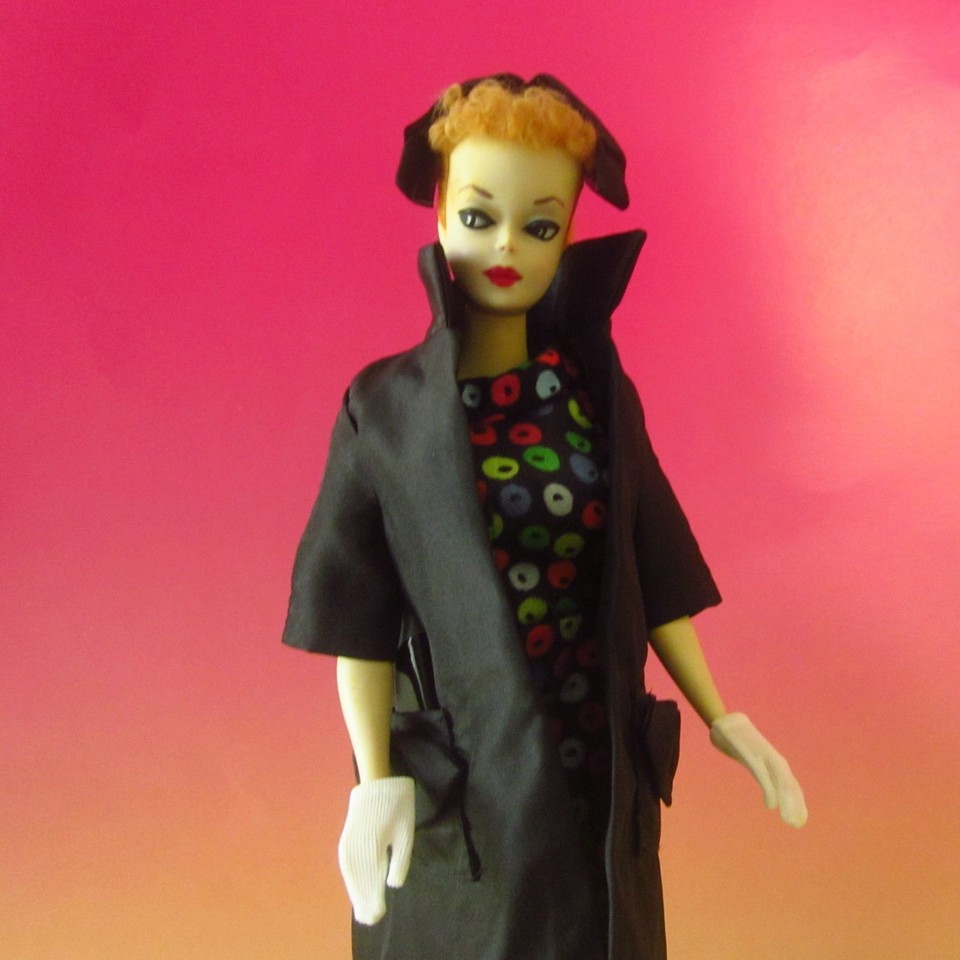 Vintage BARBIE EARLY ISSUE SHORT VERY WHITE GLOVES EASTER PARADE (1959 ...