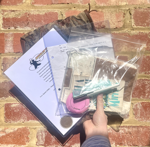 Speed (1994) Production Used Handbag & Script Page – Beth Grant – COA ...